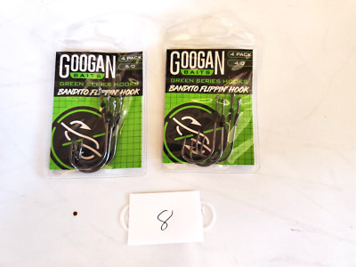 Googan Hooks - Bandito Flippin Hook Gap - 4/0 - 2 Packs - Hooks Lot ...
