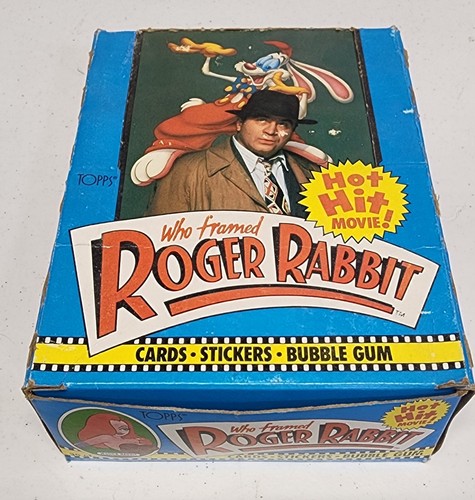 Topps 1988 Who Framed Roger Rabbit Trading Cards Incomplete. READ ...