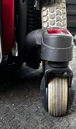 5 X 1 3/4 Front Caster Wheels, Set Of 2, Fits Jazzy/Quantum Power ...