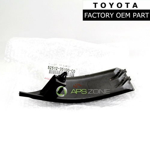 GENUINE TOYOTA FJ CRUISER 07-14 BLACK FRONT RH BUMPER FILLER OEM 52512 ...