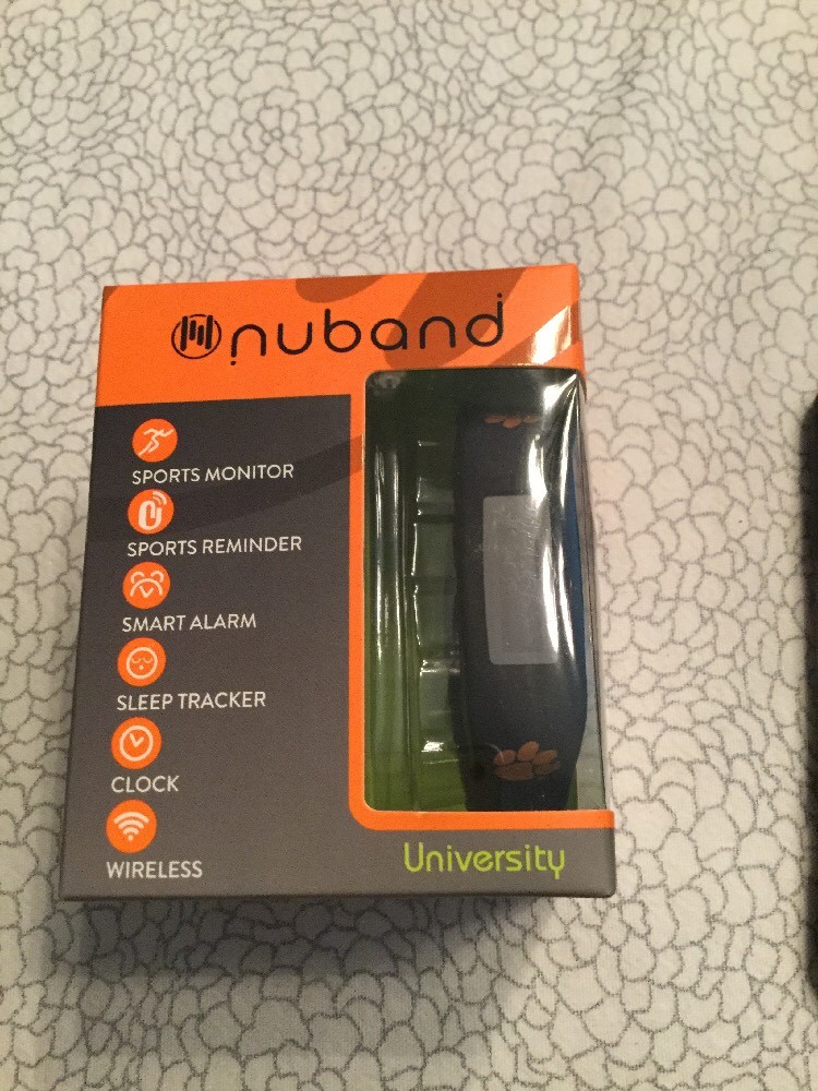 CLEMSON TIGERS NUBAND ACTIVITY AND SLEEP TRACKING BAND | eBay