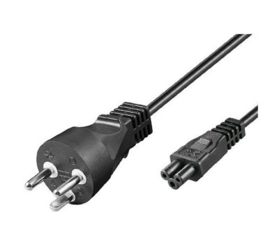 Lenovo FRU 00XL067 Denmark 3 Pin Mains Power Cord Cable C5 Clover Leaf ...
