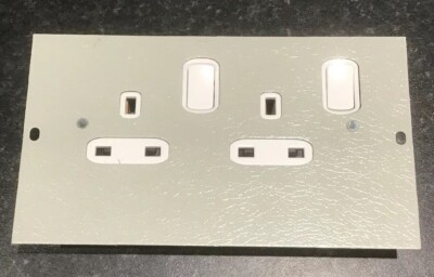 Floor Box Socket Electrak Legrand Double Socket outlet CR022 100mmW ...