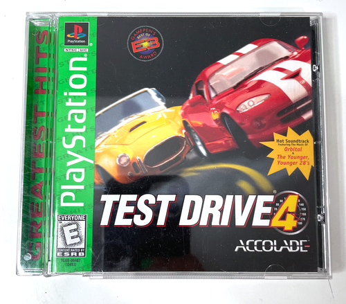 Test Drive 4 Playstation Game PS1 CIB Complete Tested + Working! | eBay