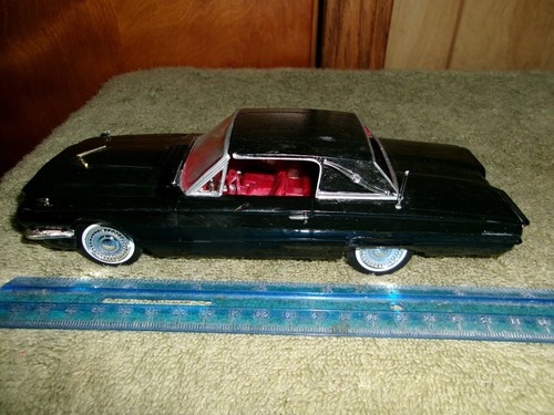 Vintage AMT 1:25 '65 Ford Thunderbird Nice Black Built Model Car,"As Is ...