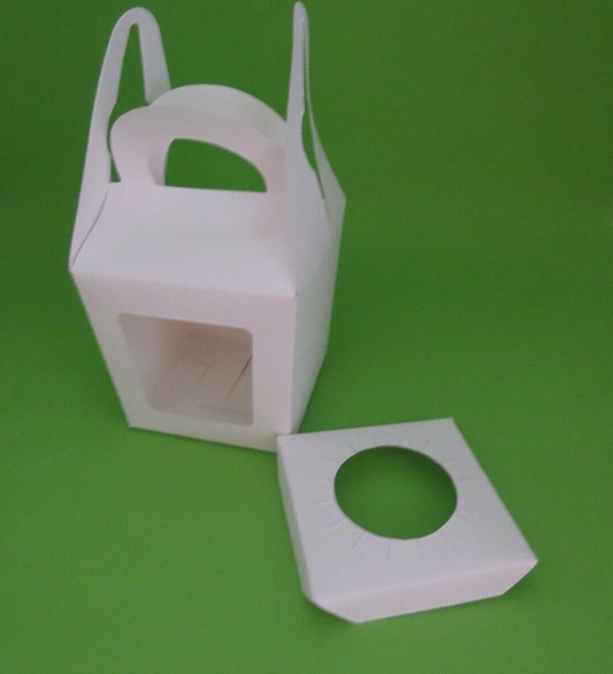 Mini Cupcake / Tea Light Cake Box -Package of 10 - Birthday Party ...