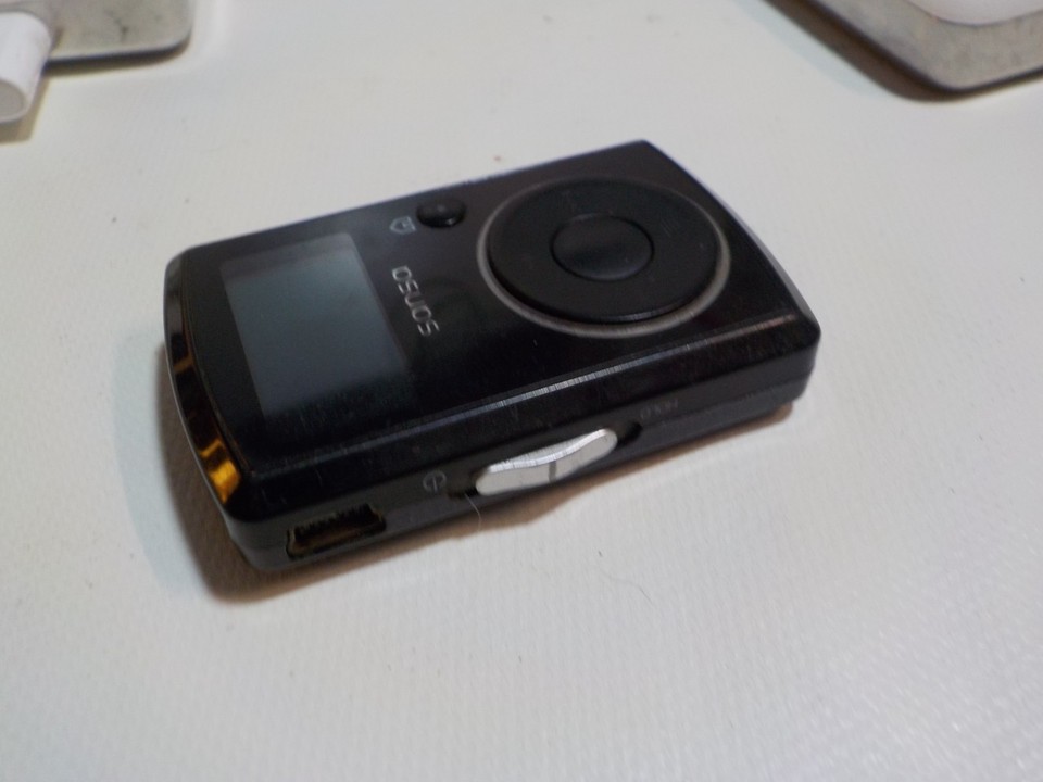 SanDisk Sansa Clip Black 2GB MP3 Media Player works Bad Battery | eBay