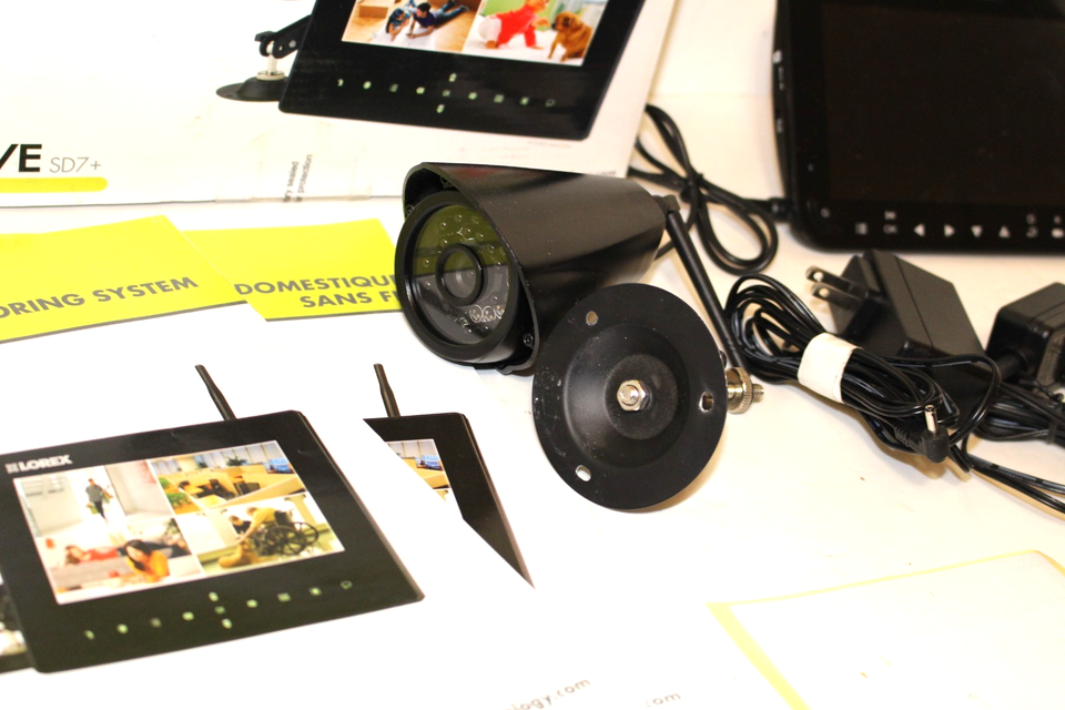 Lorex Surveillance Live SD7+ Monitoring Wireless Camera Set | eBay