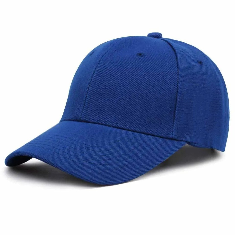 Cotton Baseball Cap Ball Dad Hat Adjustable Plain Solid Washed Men ...