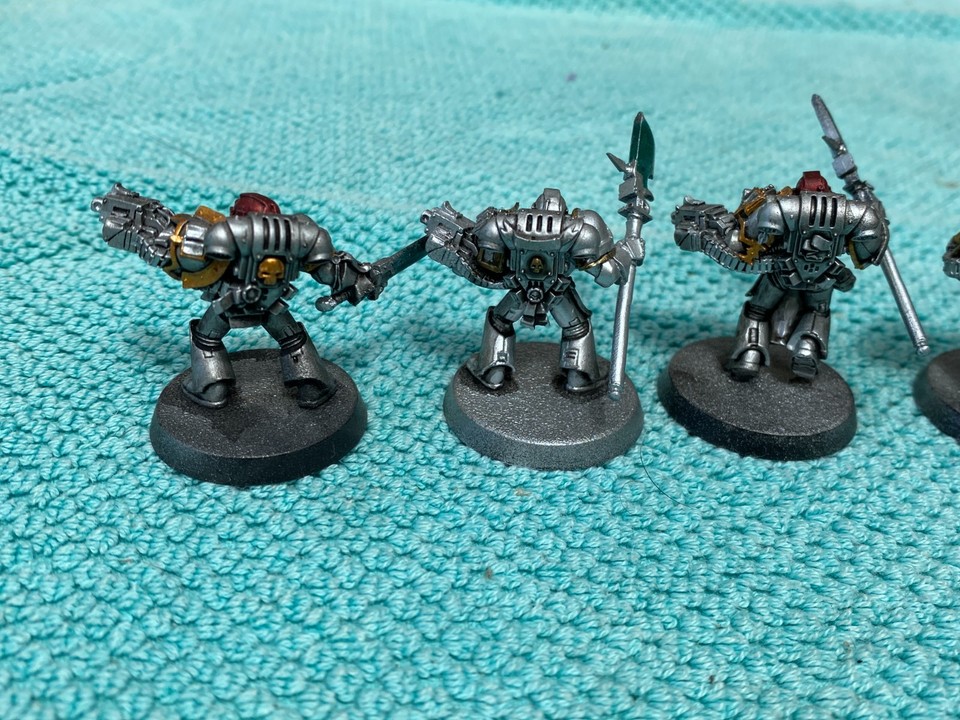 Grey Knights Strike Squad x5 Warhammer 40,000 40k Space Marines Metal ...