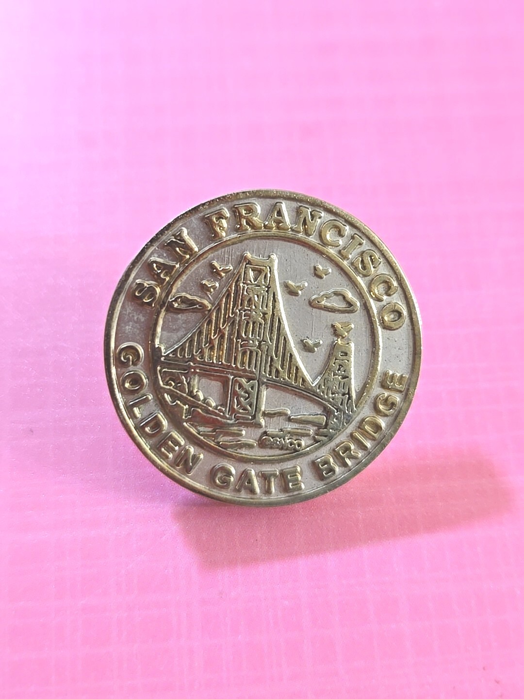 San Francisco GOLDEN GATE BRIDGE Souvenir Pin Brooch | eBay