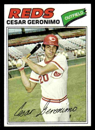 1977 Topps Cesar Geronimo #535 - Cincinnati Reds | eBay