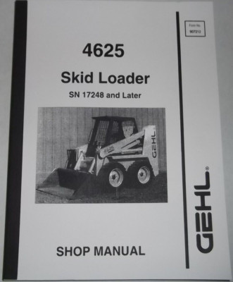 Manuals & Books - Gehl Skid Loader