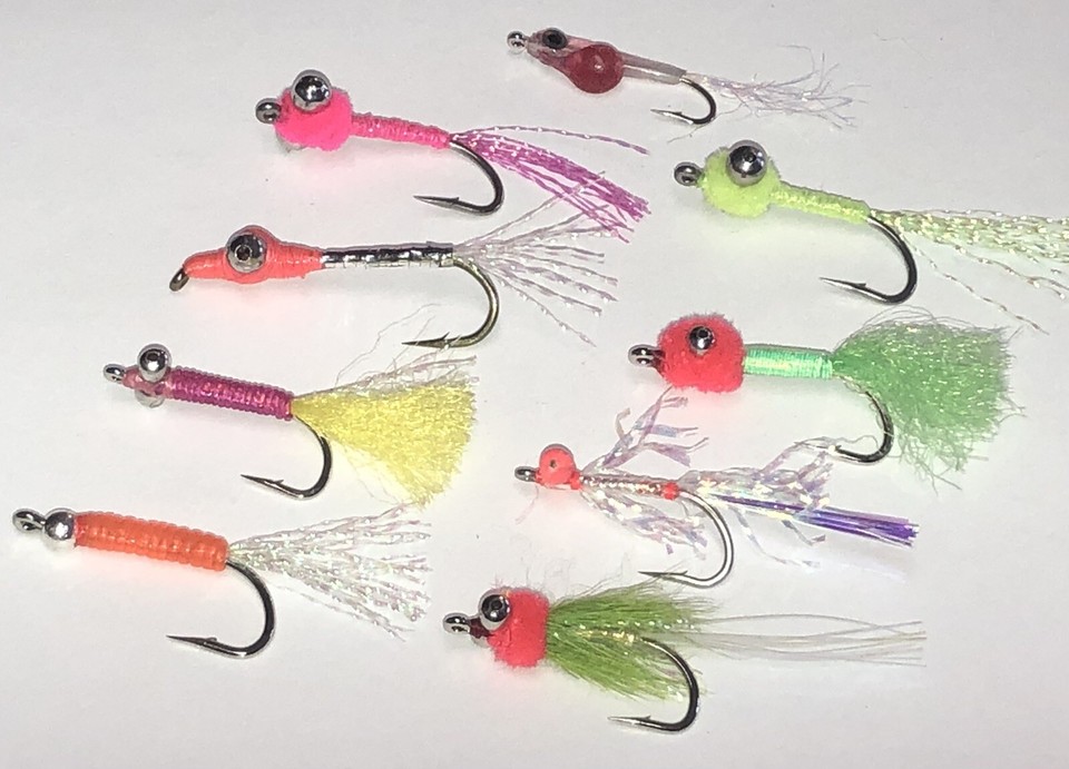 FLY FISHING FLIES - ULTIMATE AMERICAN SHAD FLY Assortment size #4-6 (18 ...