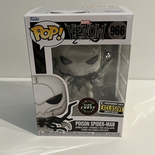 Funko Pop! Marvel - Poison Spider-Man #966 GITD CHASE EE Exclusive - R2 ...