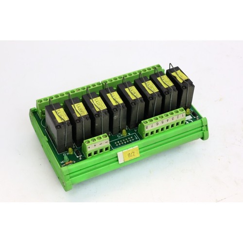 Eurotek ET-MRZ08/24DC/SC/N/AR Platine relais (B597) | eBay