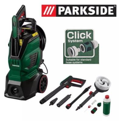 Parkside 2400W High Power Pressure Washer Jet Wash Car Patio Cleaner ...