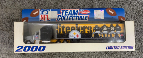 2000 Pittsburgh Steelers NFL Team Collectible Die Cast Truck White Rose ...