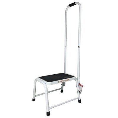 Extra Tall Single Caravan Step Safety Handle Non Slip Tread Home Stool ...