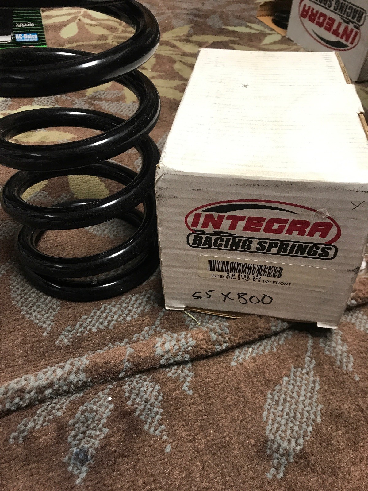 Integra Spring 310-5595-800 5-1/2 9-1/2 800lb Front IMCA Circle Track ...