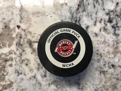 Vintage Wisconsin Badgers Women's Hockey Puck OFFICIAL GAME PUCK UW ...