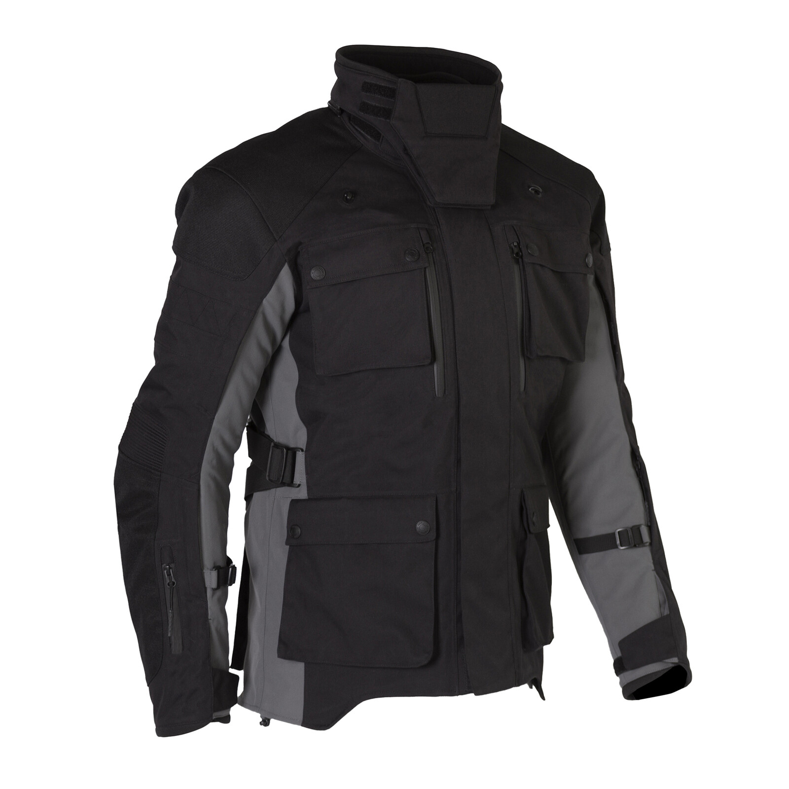 Merlin Solitude Laminated D30 Motorbike Jacket - Black/Grey | eBay
