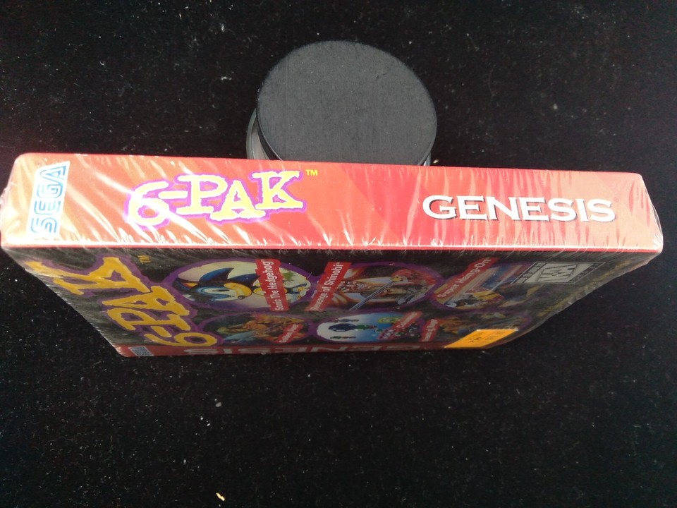 Genesis 6-Pak(Sega Genesis, 1995)-Factory Sealed/Toys R U'S Exclusive ...