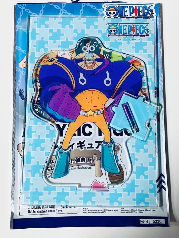 One Piece Daiso Franky Acrylic Stand Figure New Unused | eBay UK