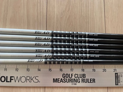 Graphite Design Tour AD 95 Flex S Iron Set 6-9I + PW & SW Bonus Shaft ...