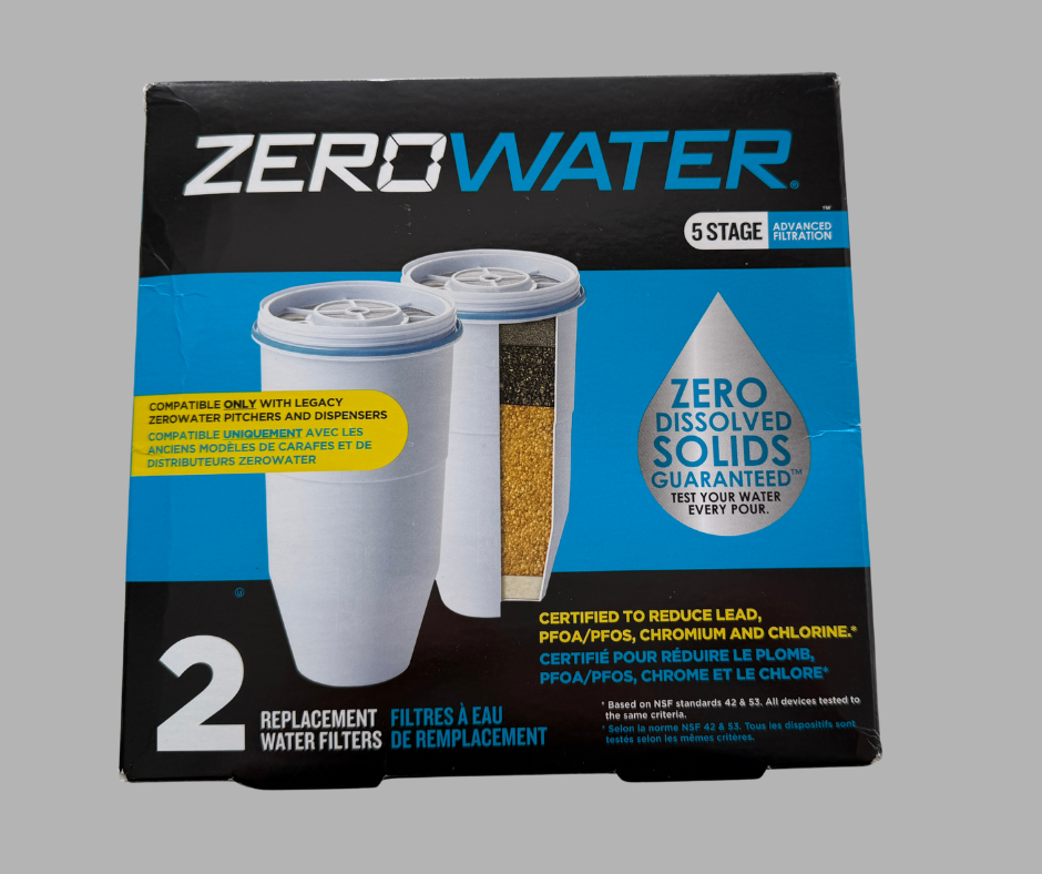Zero Water 5 Stage Adv Filtration 2 Pack Replacement Water Filters ...