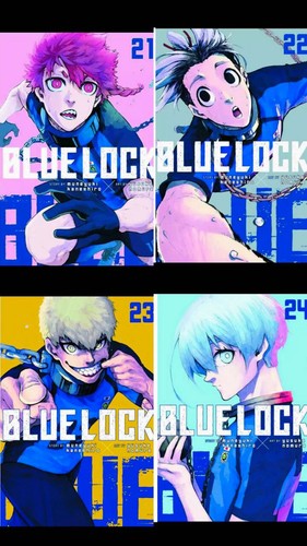 Blue Lock Manga Comic English Version Book Volume 1-25 Yusuke Nomura ...