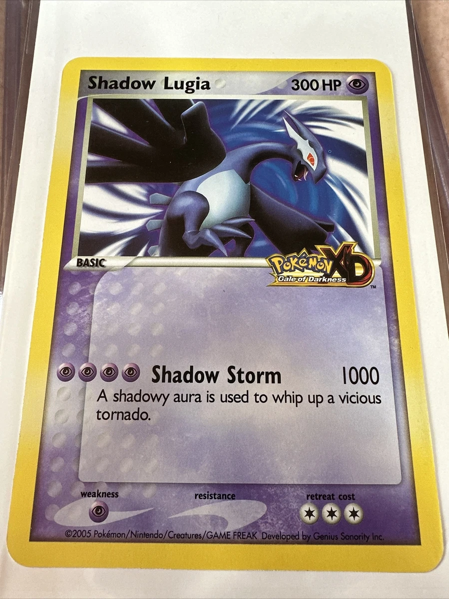 Shadow Lugia Pokemon Card