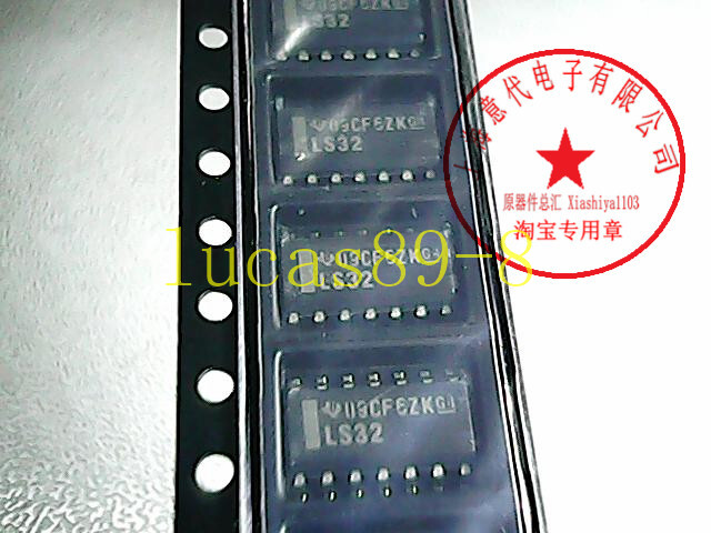 10 x SN74LS32DR LS32 SN74LS32 SOP14 QUADRUPLE 2-INPUT POSITIVE-OR GATES ...