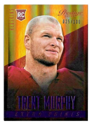 2014 Trent Murphy Panini Prestige Extra Points Rookie Purple 025/100 ...