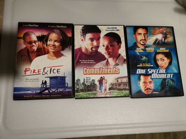 BET Triple Play: Fire and Ice/One Special Moment/Commitments (DVD, 2003, 3-Disc Set) for sale ...