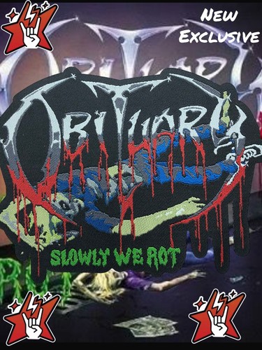 Obituary Slowly We Rot Exclusive Woven Patch Death Morbid Angel ...