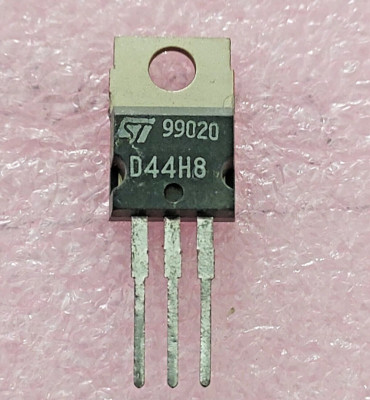 1Pcs D44H8 Power Transistors NPN 80V 10A 70W 50Mhz TO3 STM | eBay