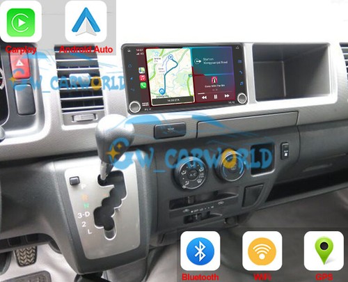 For 2006-2019 Toyota Hiace 7" CarPlay Android 13 Car Radio Stereo GPS ...