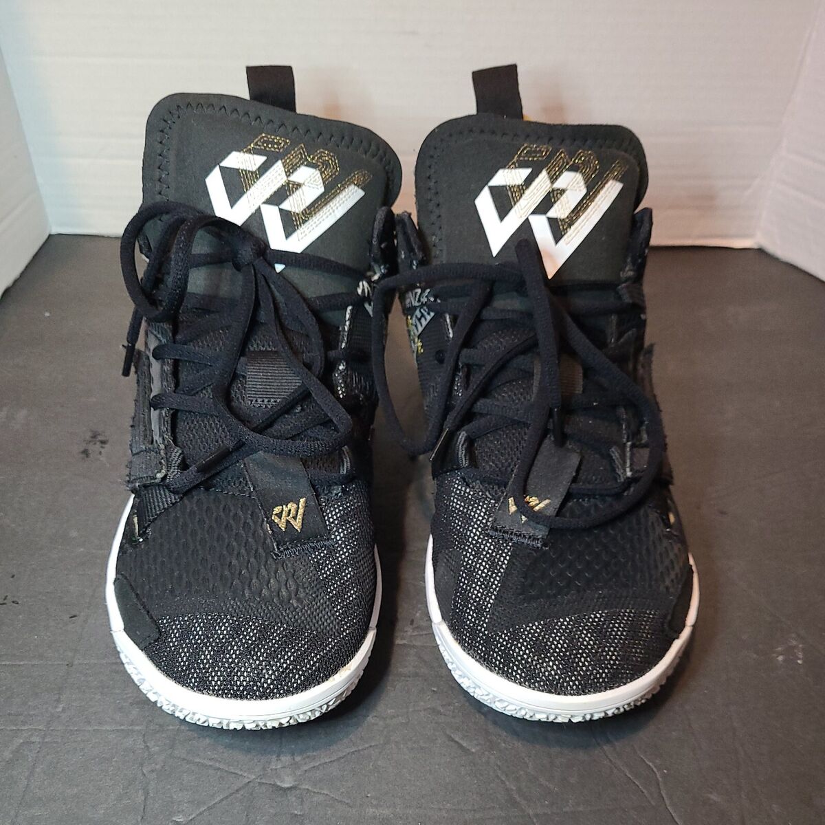 Nike Jordan Why Not Zero.4 Black White-Metallic Gold Men Nike Jordan Why Not Zero.4 Black White-Metallic Gold Men