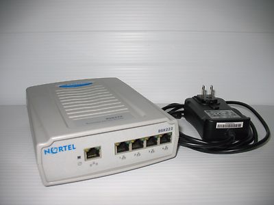 Nortel BSR222 Business Secure Router NT5S20AAE6 BSR 222 with AC Adapter ...