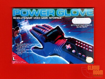 NES Power Glove box art 2x3" fridge/locker magnet vintage 80s | eBay