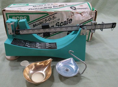 RCBS 505 PRECISIONEERED BALANCE BEAM POWDER RELOADING SCALE W/BOX RIFLE PISTOL | eBay