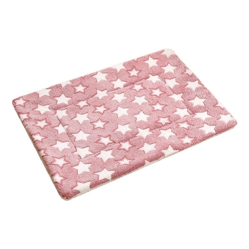 Thickened Pet Sleeping Mat Star Pattern Pet Bed Pad Autumn Winter ...
