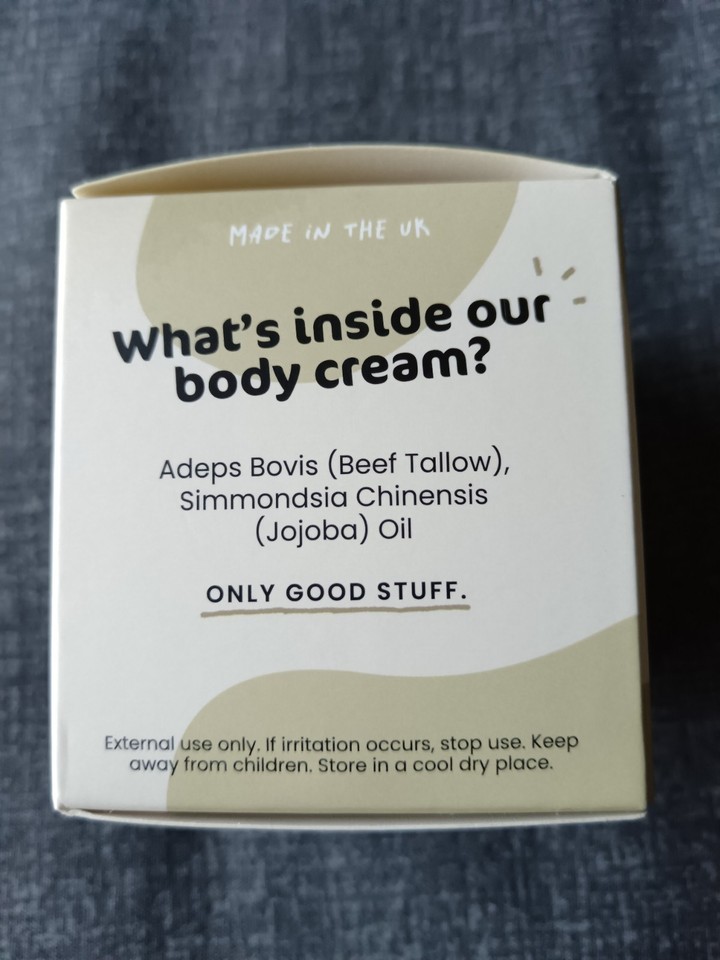 Fat Cow Grass-Fed Whipped Tallow Body Cream Floral 120g. BRAND NEW ...