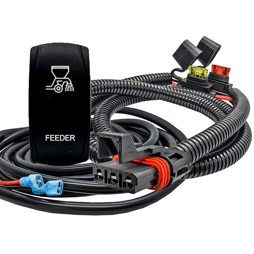 Pulse Power Busbar Plug Wiring Harness FEEDER Rocker Switch Polaris RZR ...