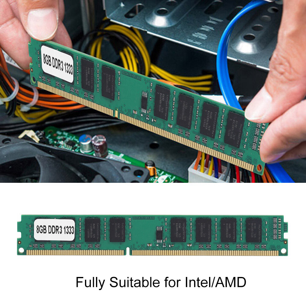 1333MHz Frequency & 8GB Memory DDR3 Memory RAM Fast Data Transmission ...