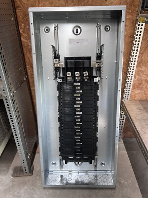 225 Amp 120/208 Volt 42 Circuit Type NF Square D Panel Can & Interior ...