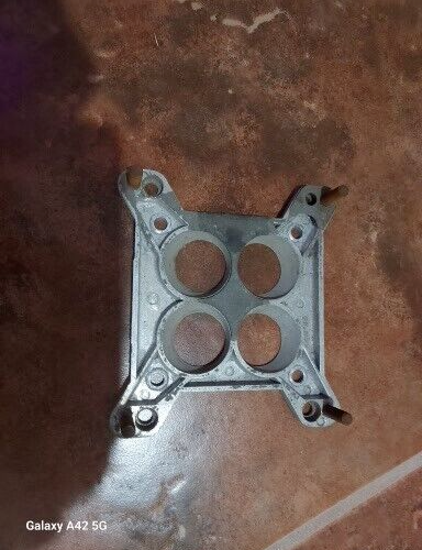 Holley Edelbrock Carter 4 Barrel small to spread bore Carburetor ...