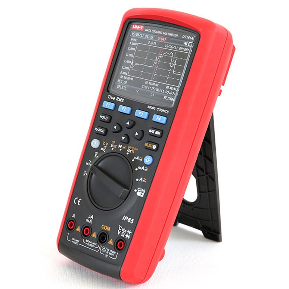 UNI-T UT181A True RMS Datalogging Multimeter DMM Capacitance ...