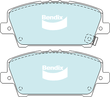 Bendix Front Brake Pad Set for Honda Civic FK, FN, FN1, FK2 1.8L R18A2 ...
